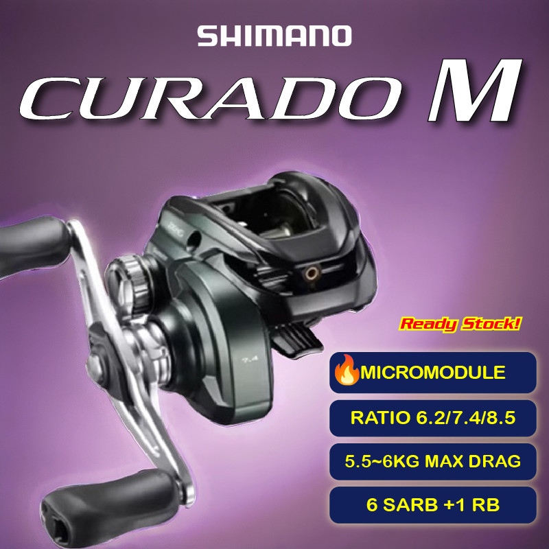 2023 SHIMANO CURADO M 200,200HG,200XG,201, 201HG, 201Xg WITH ONE YEAR ...