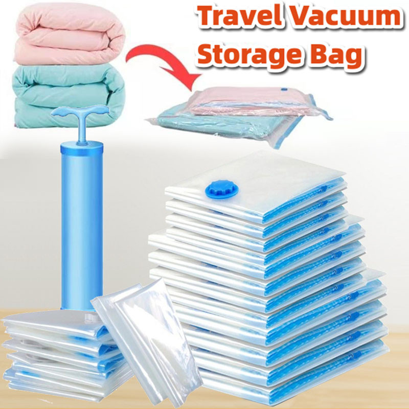 Vacuum Bag Travel Storage Resealable Vacuum Bags Organizers Bags ...
