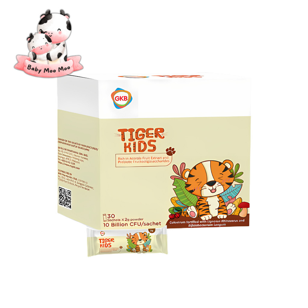 GKB Tiger Kids Immunity Booster (2g X 30s) | Tiger milk mushroom/kids ...