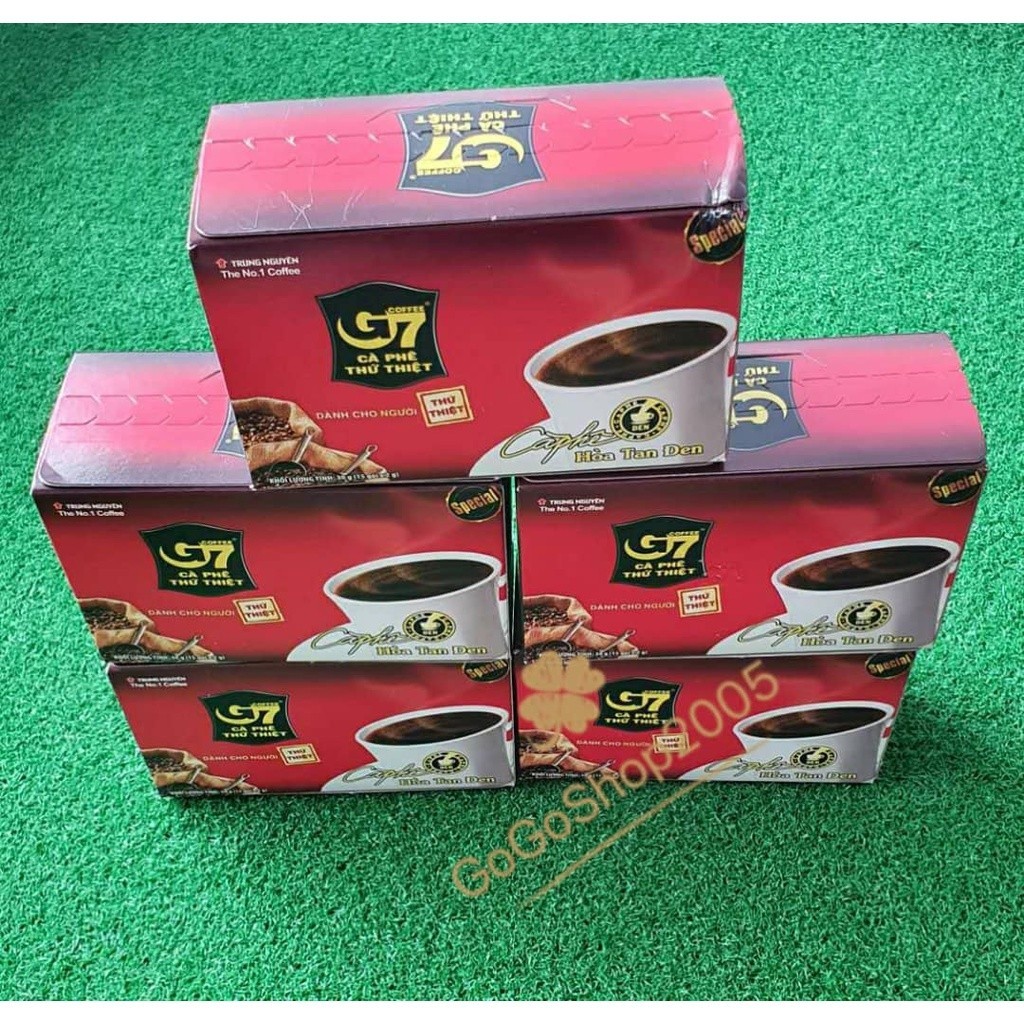 [Halal] G7 Black Instant Vietnam Coffee (15 sachets x 2g per box) | Shopee Malaysia