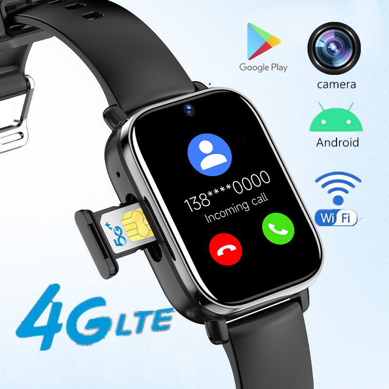 I1 4G Android smart watch with SIM card Solt and WiFi smartwatch 4G 4 ...