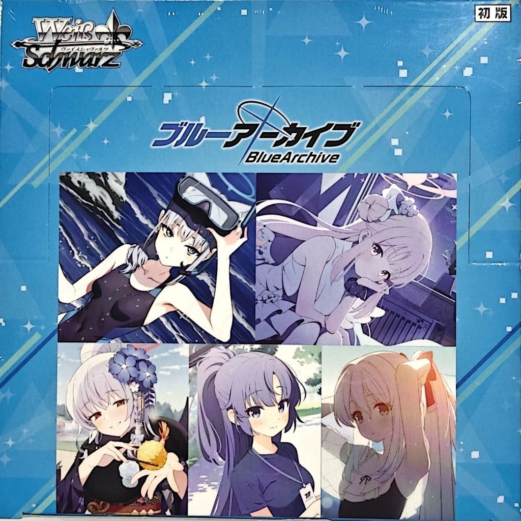 Weiss Schwarz Japanese Trading Card Game Blue Archive Booster Box ...