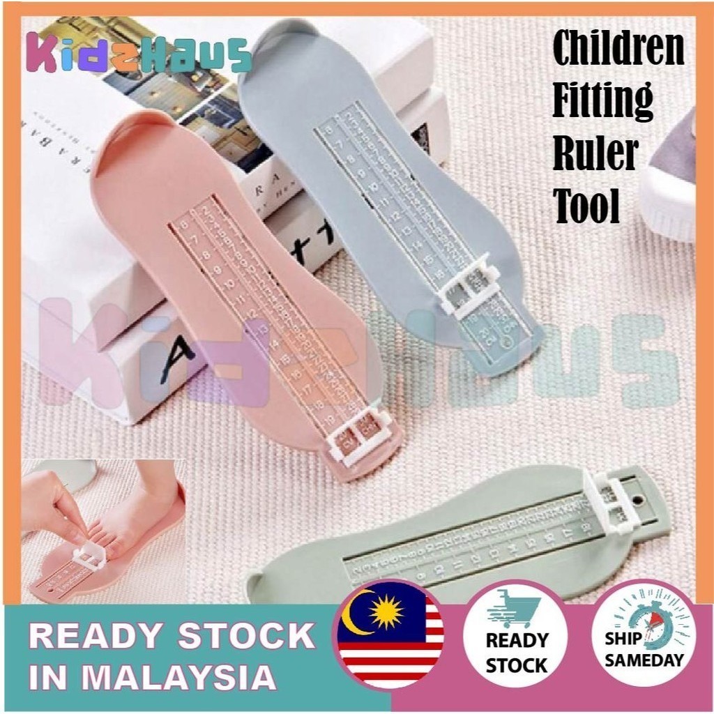 Children Fitting Ruler Tool | Measuring Kids Feet | Length Growing Foot ...