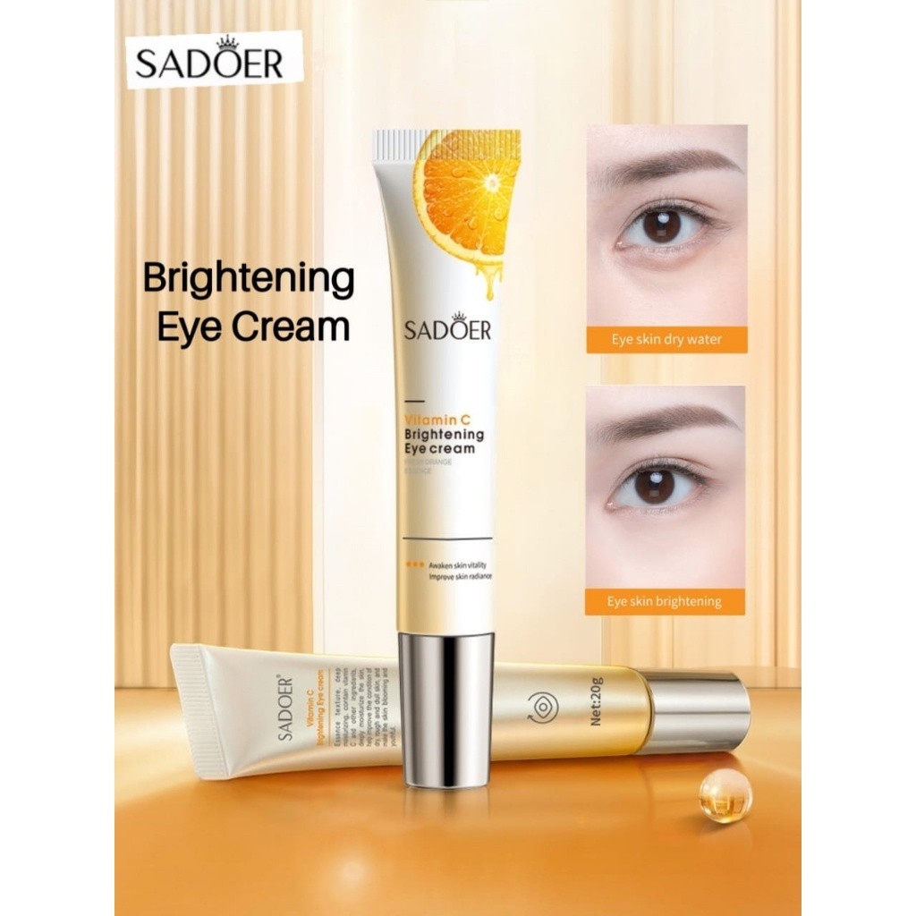 Sadoer Vitamin C Brightening Eyecream | Shopee Malaysia