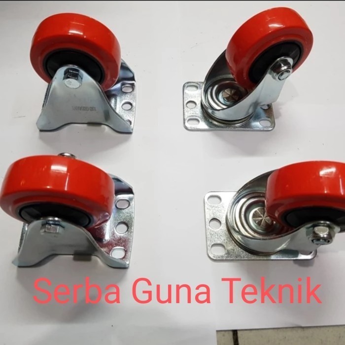 3" inch PU Trolly Wheels RHJ - TW (On and Off) Caster Wheel Germany ...