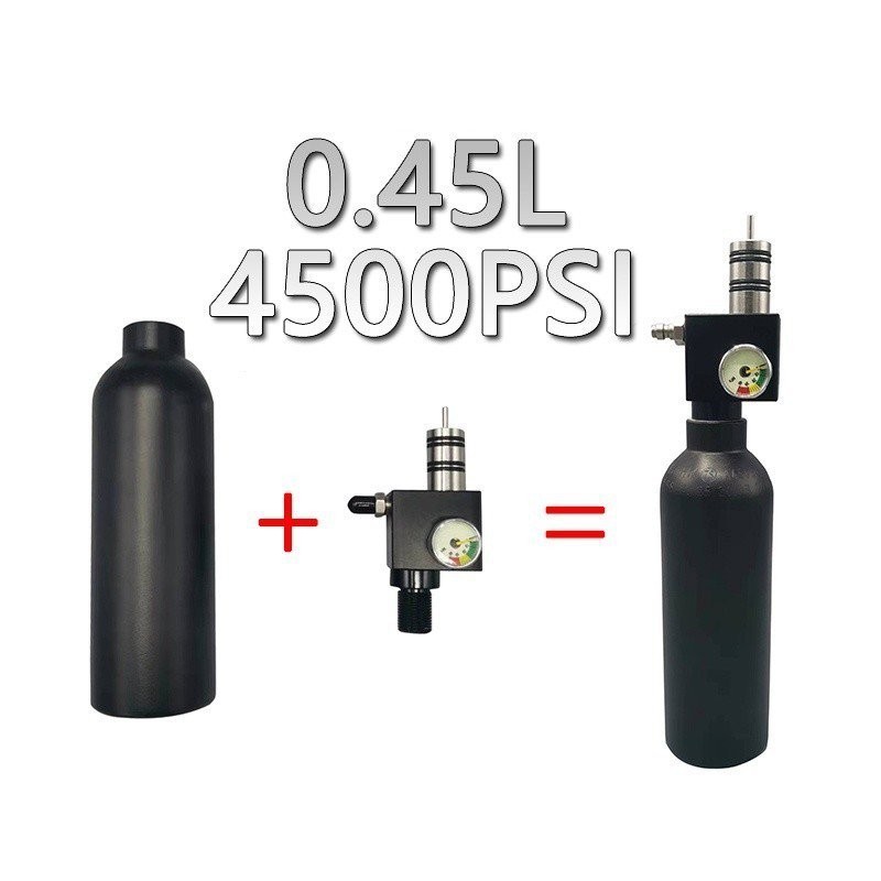 Water tank all-in-one explosion-proof 4500psi PCP cylinder high ...