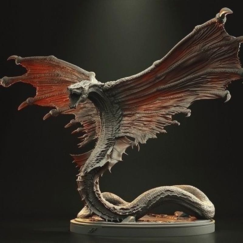 Monster Figure Snake Skeleton Lizard Godzilla Tomahawk King Kong ...