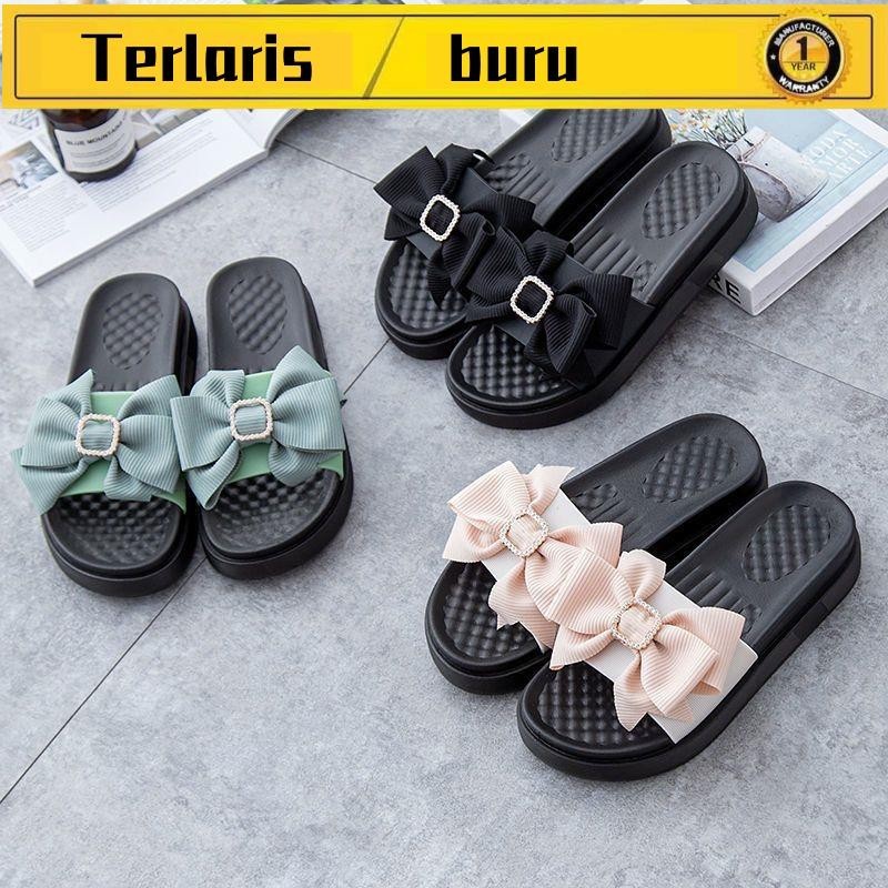 sandal perempuan kasut perempuan Selipar Fesyen Baru 2022 Pakaian Luar ...