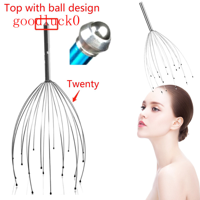 GL Octopus Head Massager Scratching Scalp Relaxation Relief Body ...