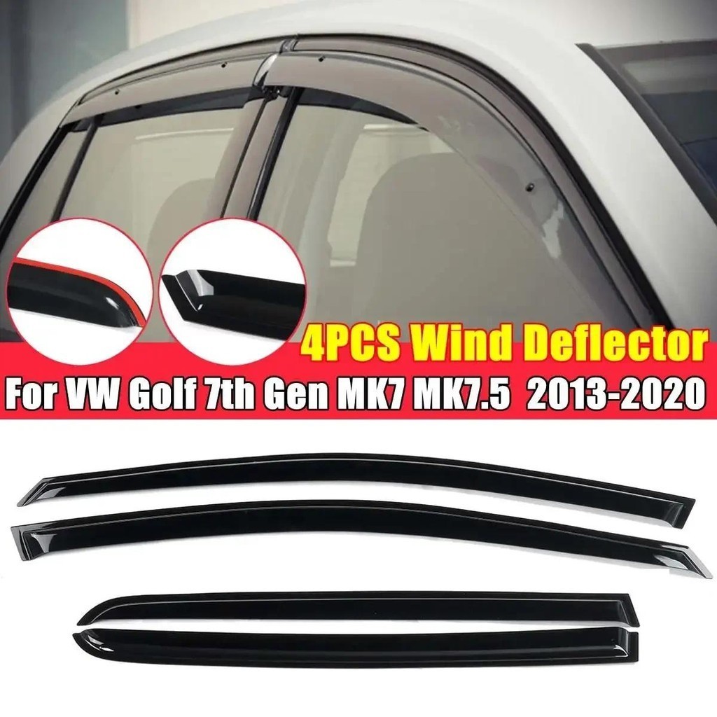 For VW Golf 7th Gen MK7 MK7.5 2013 2014 2015 2016-2020 Car Window Wind ...