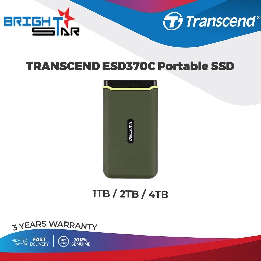 Transcend ESD380C Portable SSD (1TB, 2TB, 4TB) | Shopee Malaysia