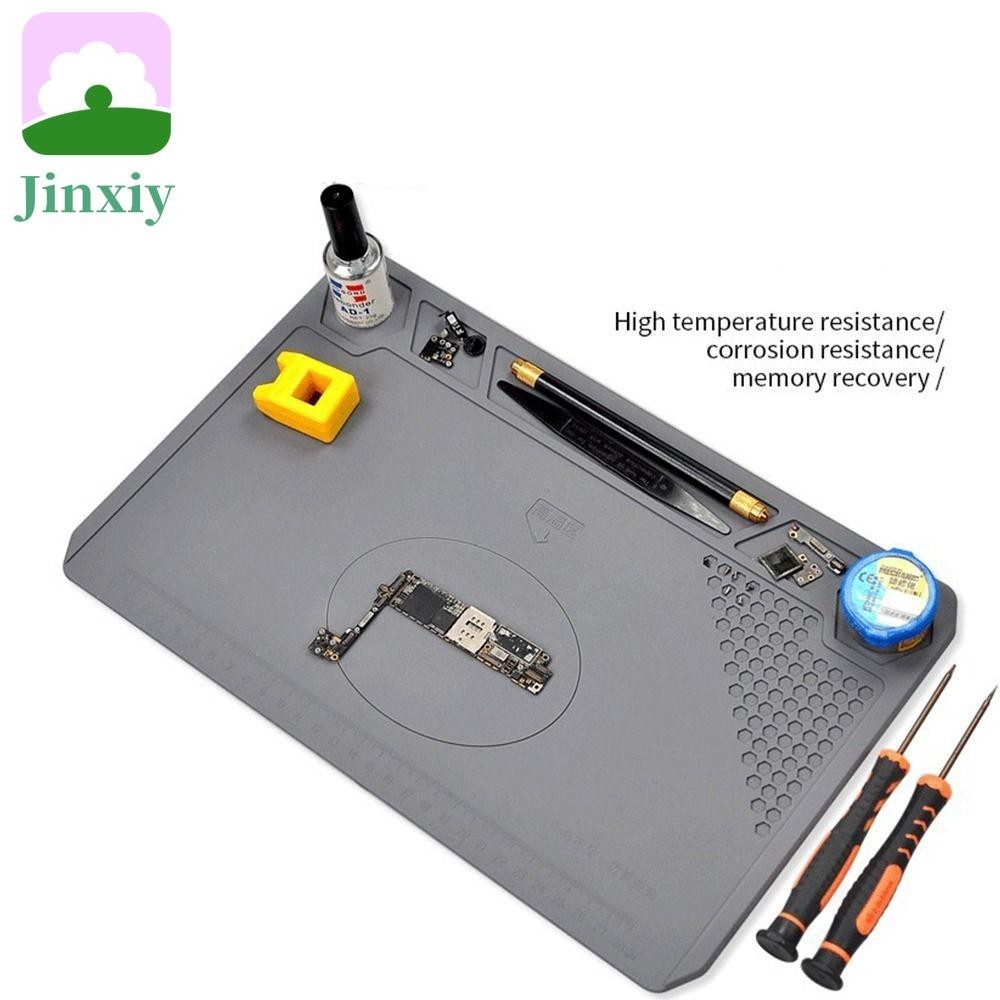 JINXIY Soldering Mat, Heat Insulation Desk Platform Repair Pad, Anti ...