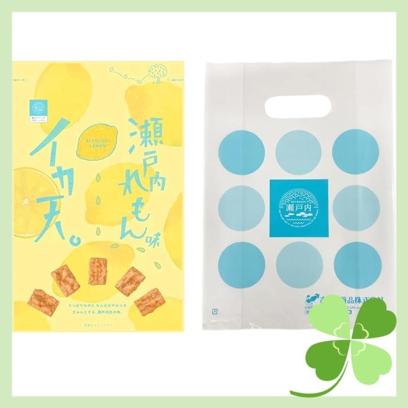 Maruka Foods Ikaten Setouchi Lemon Flavor 65g (65g (x 5) with free gift) Snacks Fried snacks ...