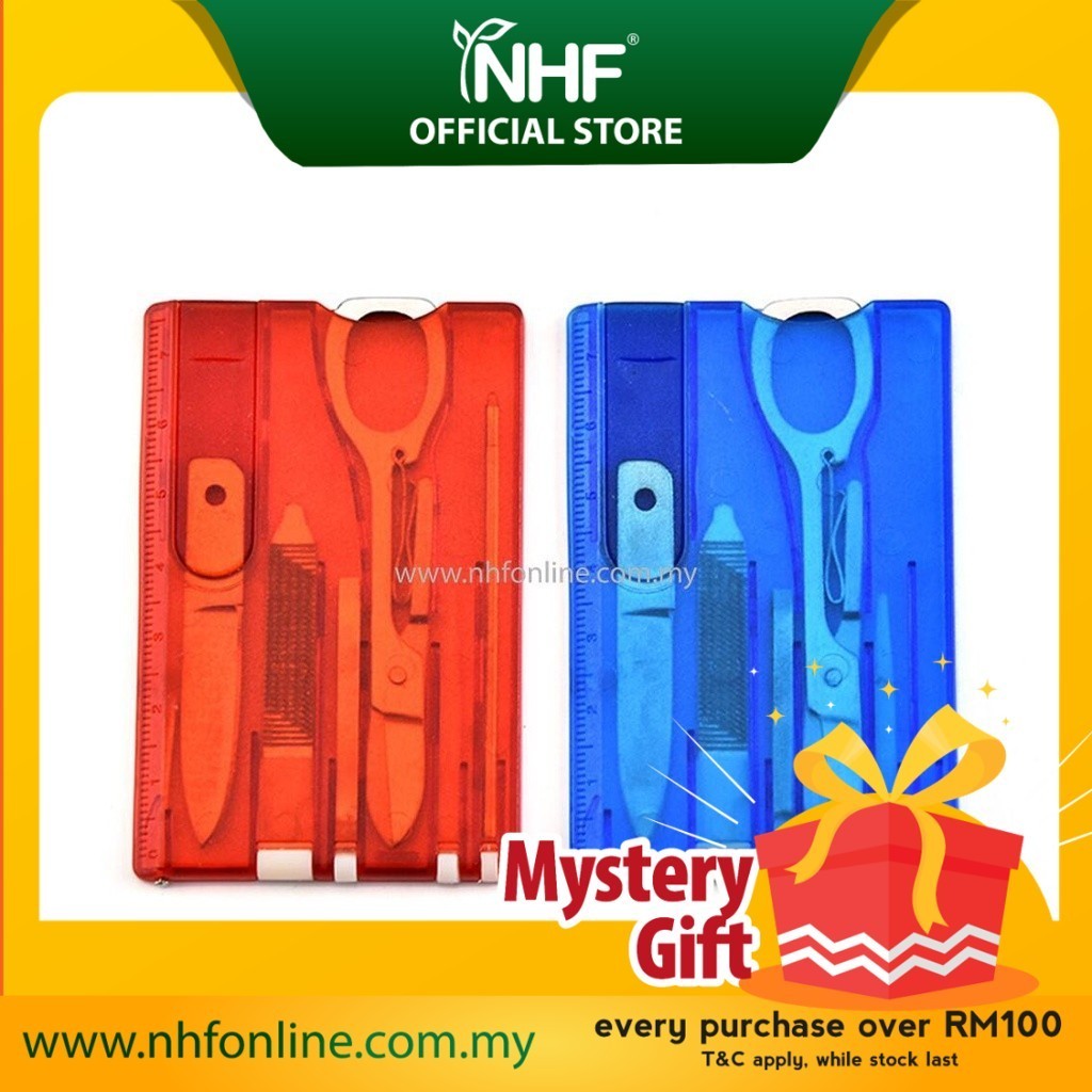 Portable Multi-Function Tool Card Survival Tool | Shopee Malaysia