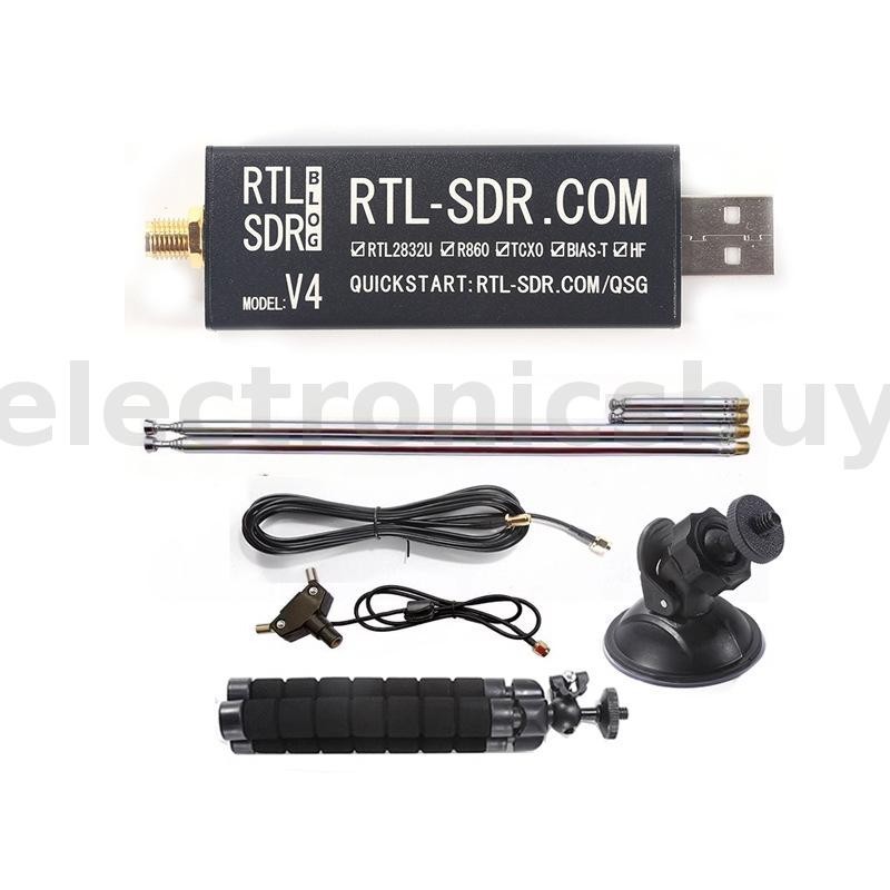 RTL-SDR Blog RTL SDR V4 R828D RTL2832U 1PPM TCXO SMA RTLSDR Software ...