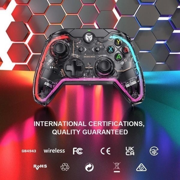Bigbig WON C1 RGB Rainbow Wired Gamepad Controller | Shopee Malaysia