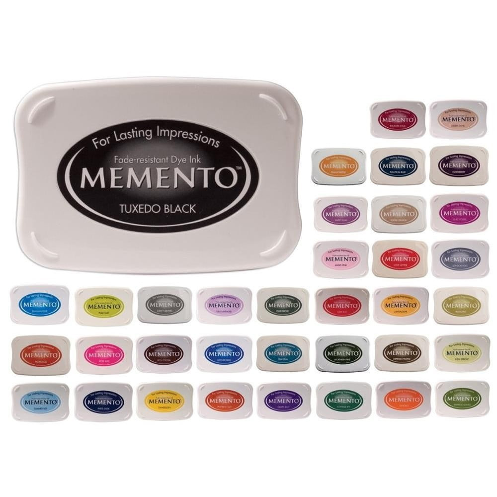 Tsukineko Memento Full Size Water-based Dye Ink Pads - Series 2 (For ...