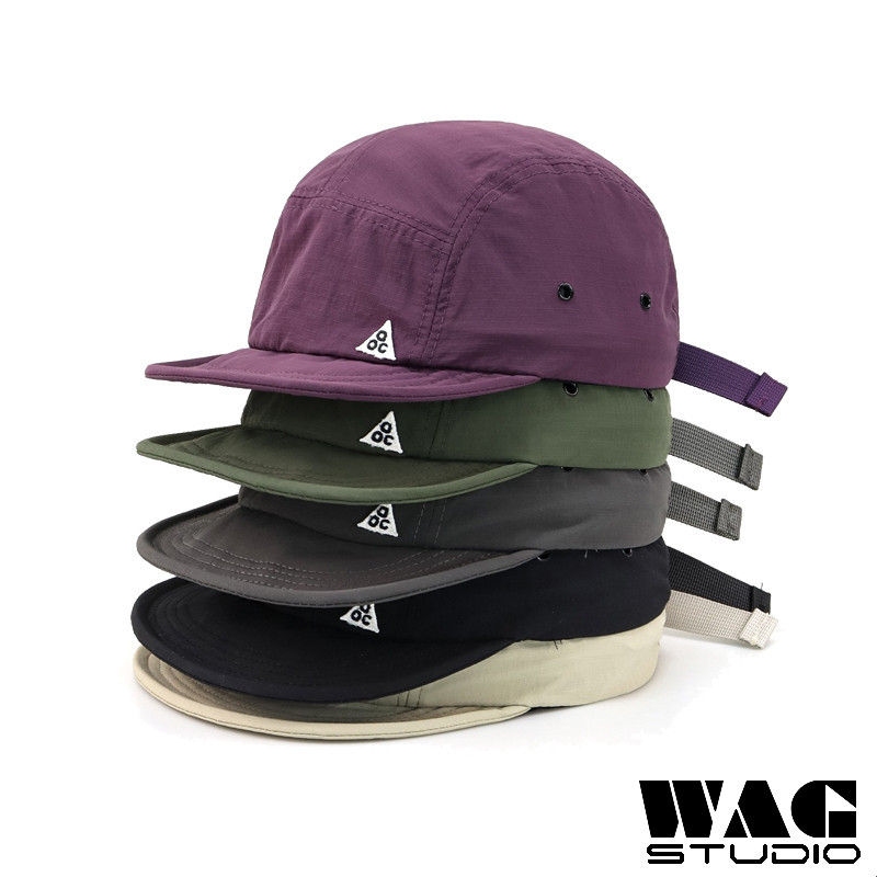 Quick Dry Short Brim Cap Outdoor 5 Panel Cap for Men Women | Shopee ...