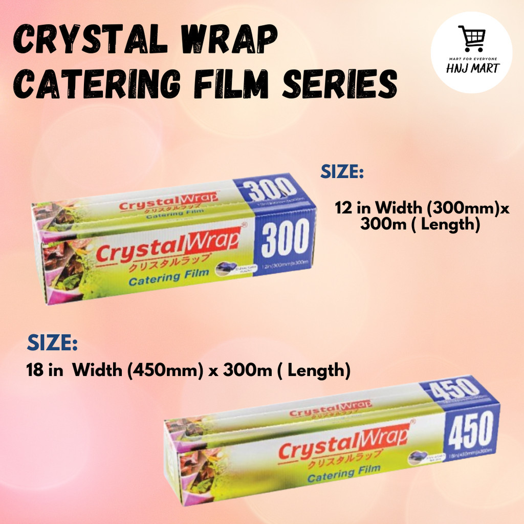 Crystal Wrap 300mm / 450mm Catering Film / Food Wrap Film / Cling Film ...