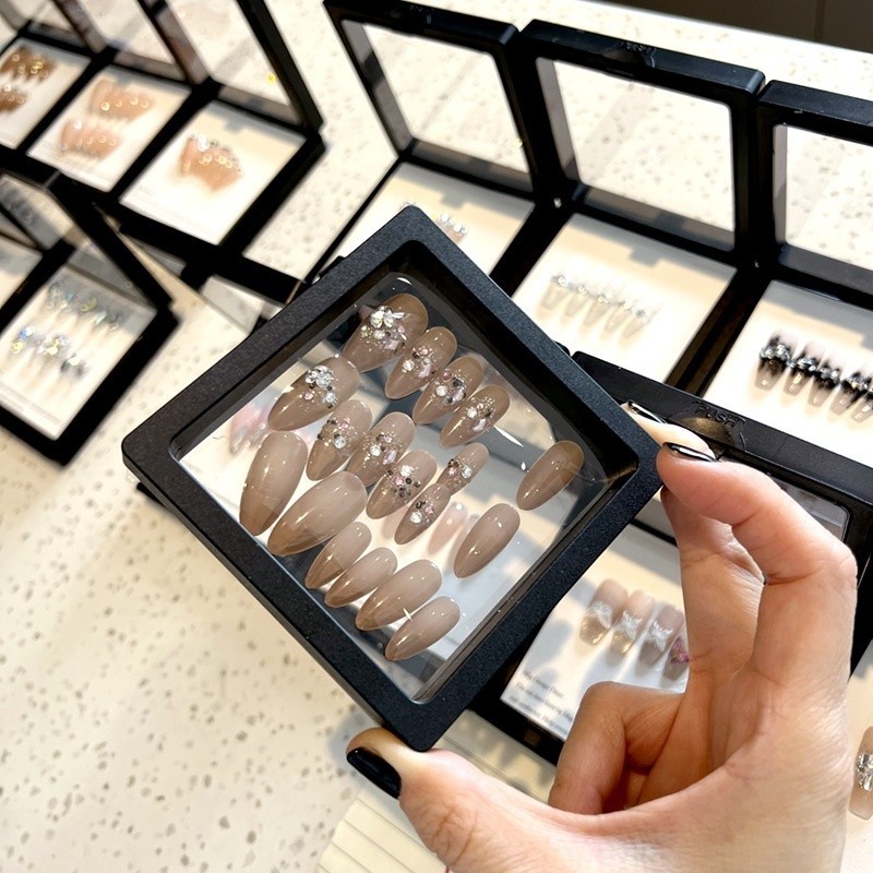 Handmade Nail Art Wearing Nail Finished Product Storage Box/ Boxed ...