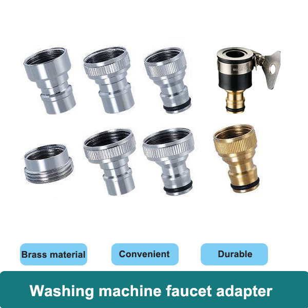 Faucet Adapter Washing Machine Tap Adapter Faucet Spout Connector ...