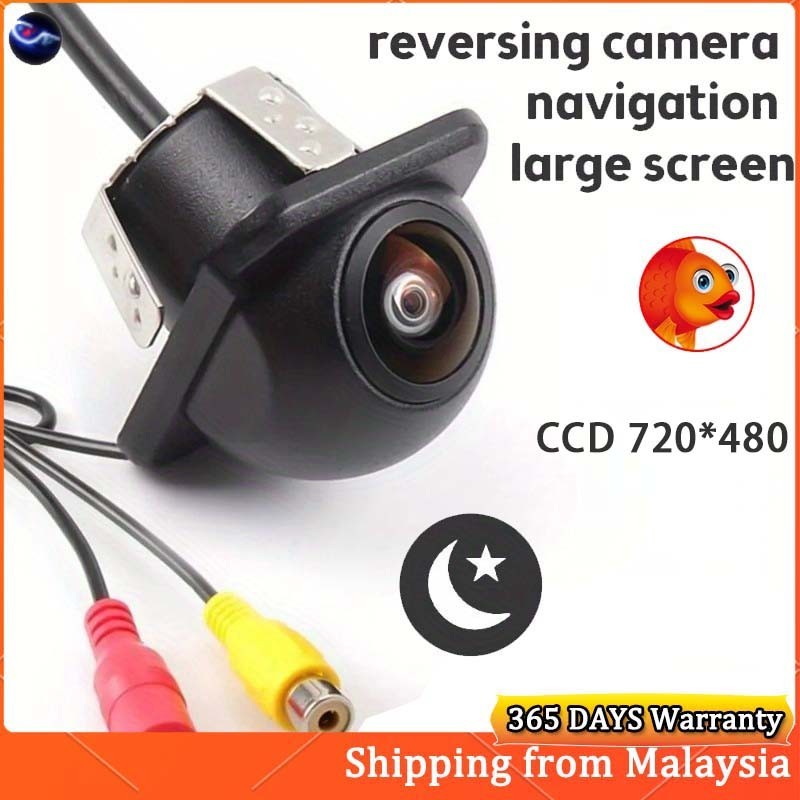 Universal Rear View High-definition Night Vision CCD Car Mounted Camera ...