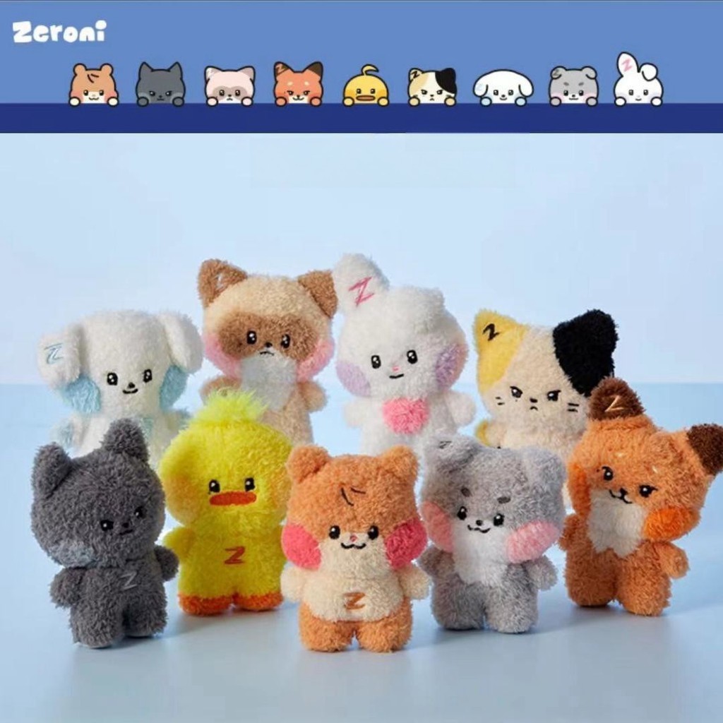 17cm Kpop Idol ZEROBASEONE Plush Doll ZB1 Zeroni Stuffed Dolls | Shopee ...