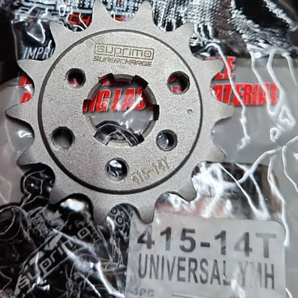 Yamaha Universal 415 Front Sprocket 13T/14T/15T (1 pc) | Shopee Malaysia