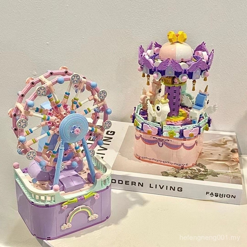 Shopee Official [Super 2,000 Looking Back] Compatible Lego Music Box ...