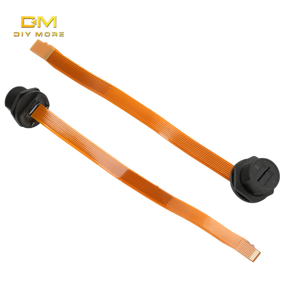 DIYMORE Waterproof Connector TF SIM Card Threaded Back Mount Female ...