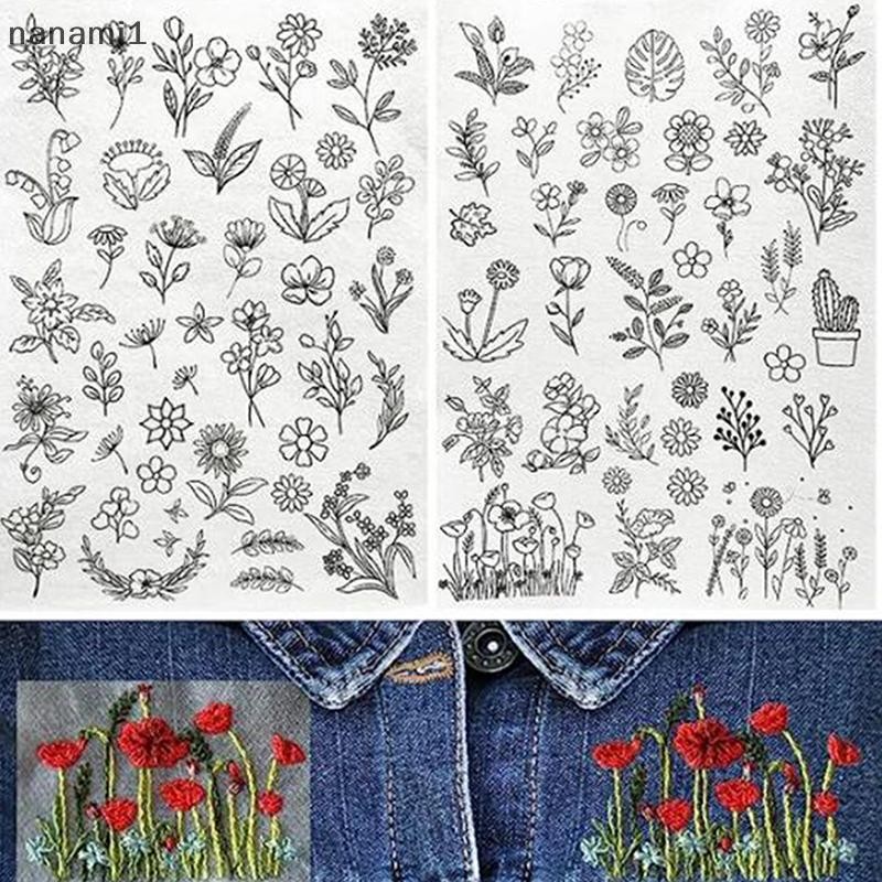 nanami1 Water Soluble Stabilizer for Embroidery Stick and Stitch ...