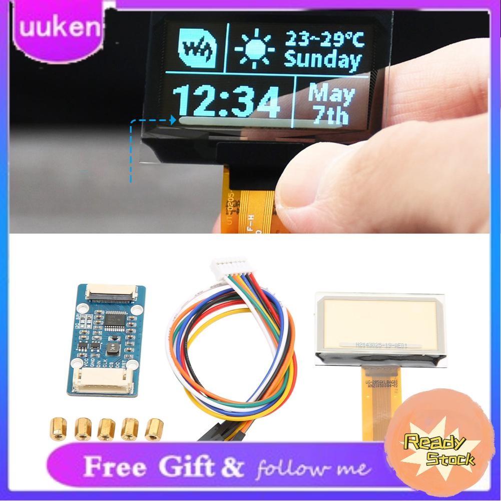 Uukendh Transparent Blue Screen SPI I2C Interface Stable 1.51 Inch ...