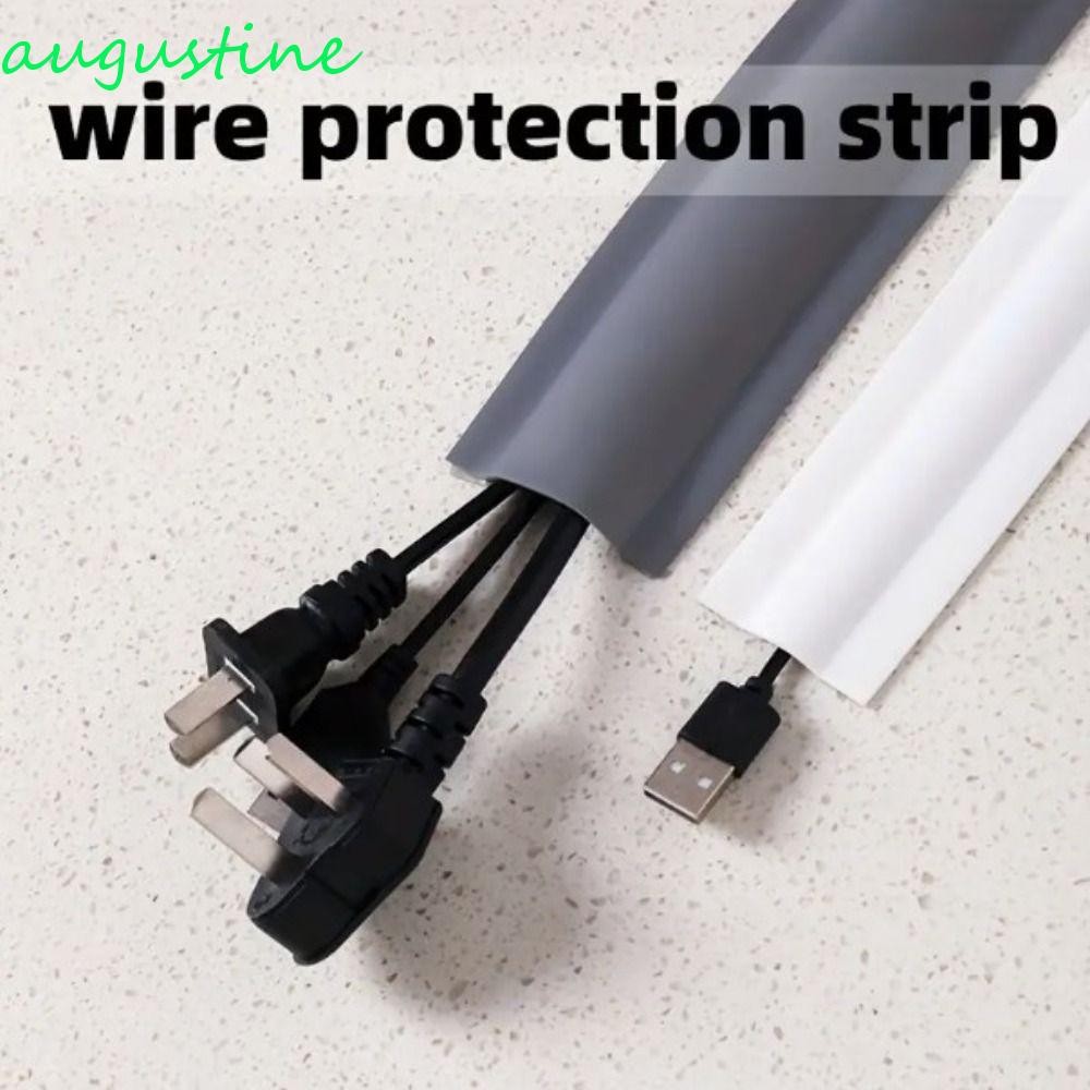 AUGUSTINE Electric Wire Slot, Soft Anti Extrusion Wire Covers ...