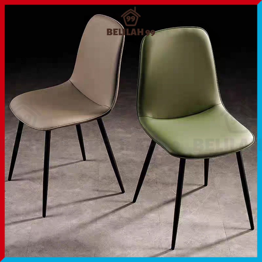 Belilah Velvet Fabric Dining Chair Modern Designed Restaurant Chair ...