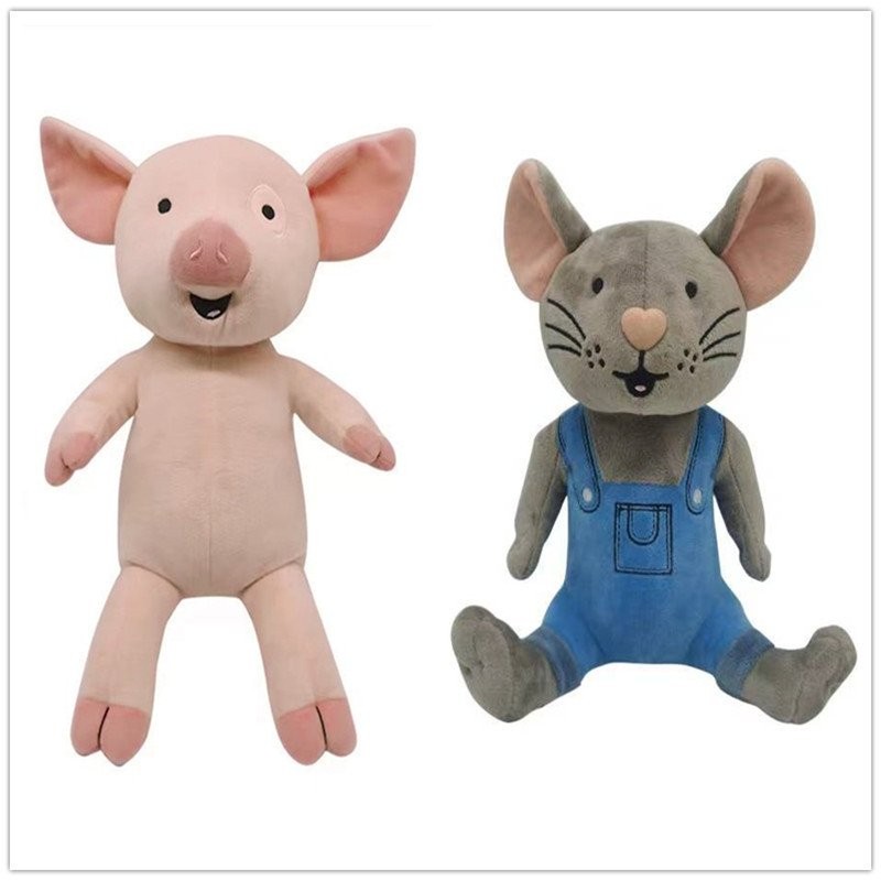 [New Style] New Style You Give A Mouse A Cookie Plush Doll Pink Pig ...