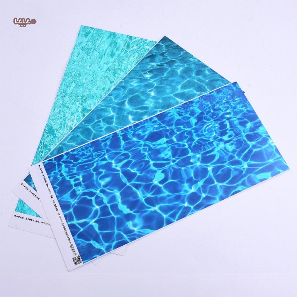 For DIY Model Train Layout Water Pattern Paper for River Diorama ...