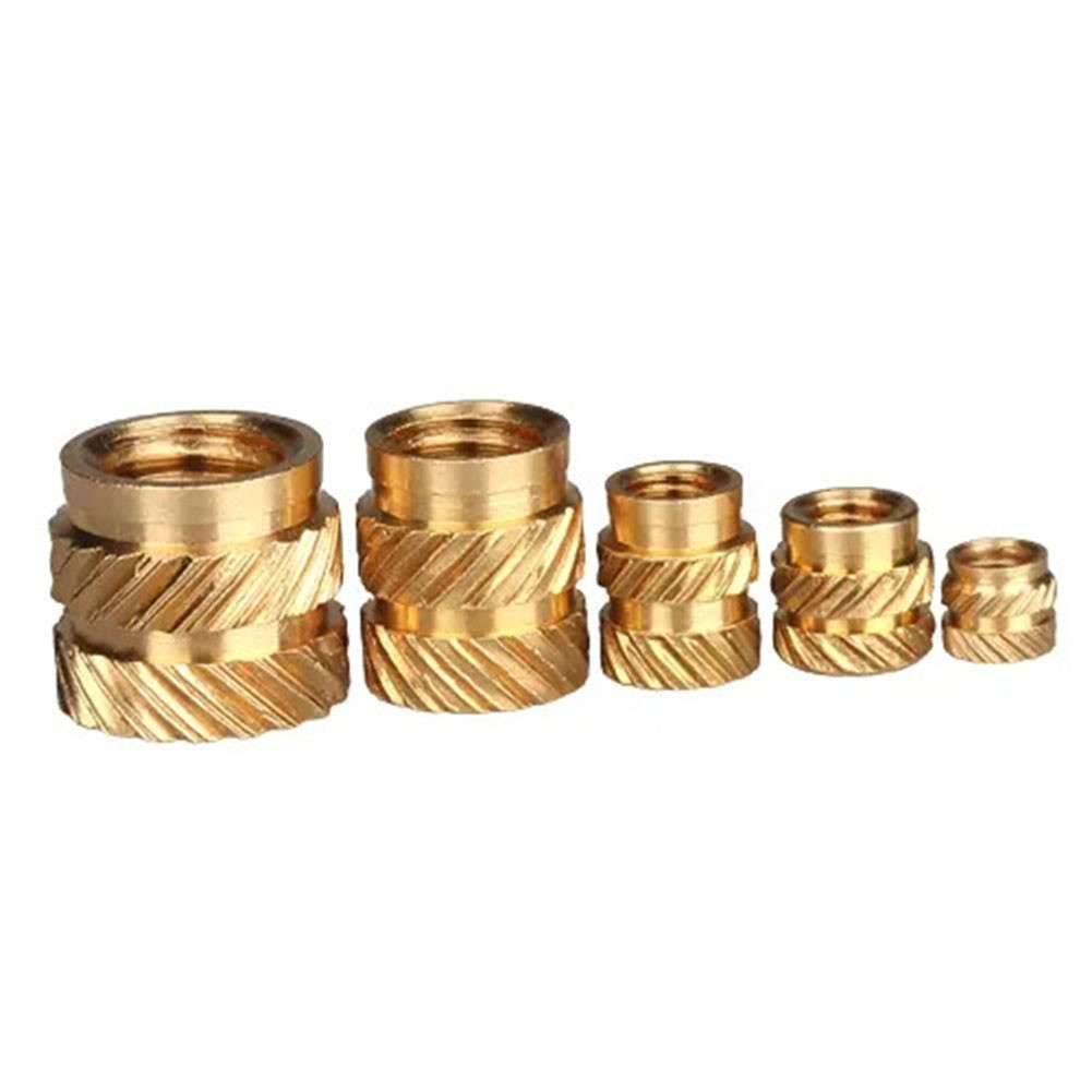 10Pcs Threaded Brass Inserts Metal Heat Set M2-M6 Screw Inserts for 3D Printing | Shopee Malaysia