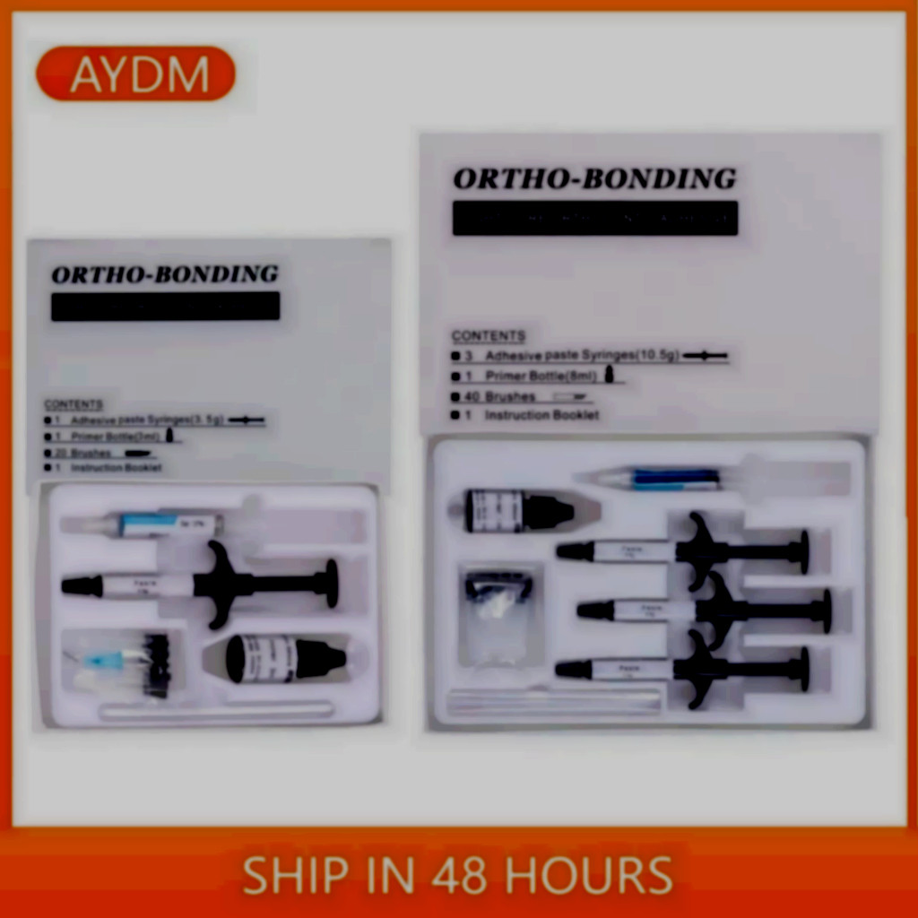 (Dental) Composite Ortho-Bonding Metal Bracket Light Cure Adhesive Kit ...
