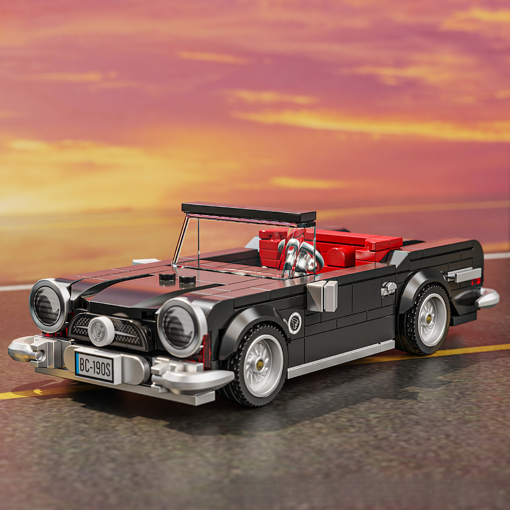 Antique Car Series Famous Car Model Desktop Decoration Boy Educational ...