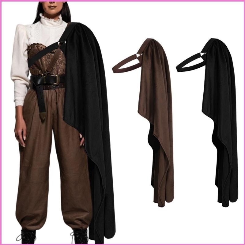 Royal Men Medieval Shawl Half Shoulder Cape Medieval Half Shoulder ...