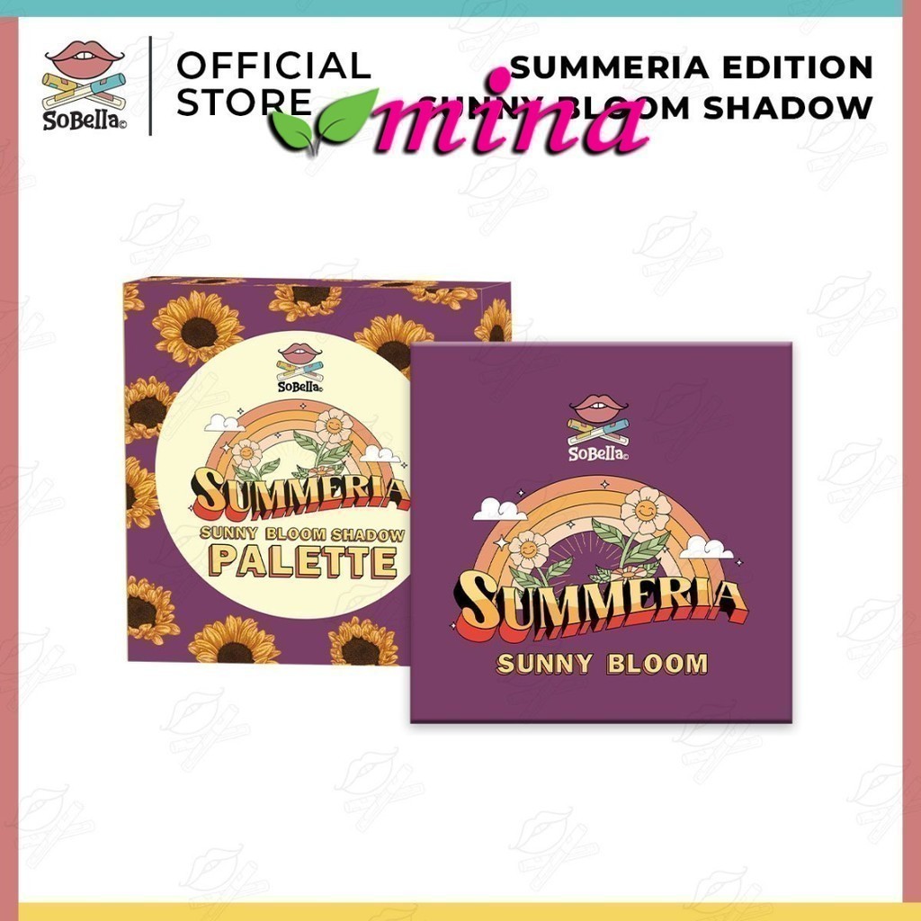 SOBELLA Summeria Eyeshadow Sunny Bloom Summaria Edition Sunburst Solara Solaris Sunbeam Original ...