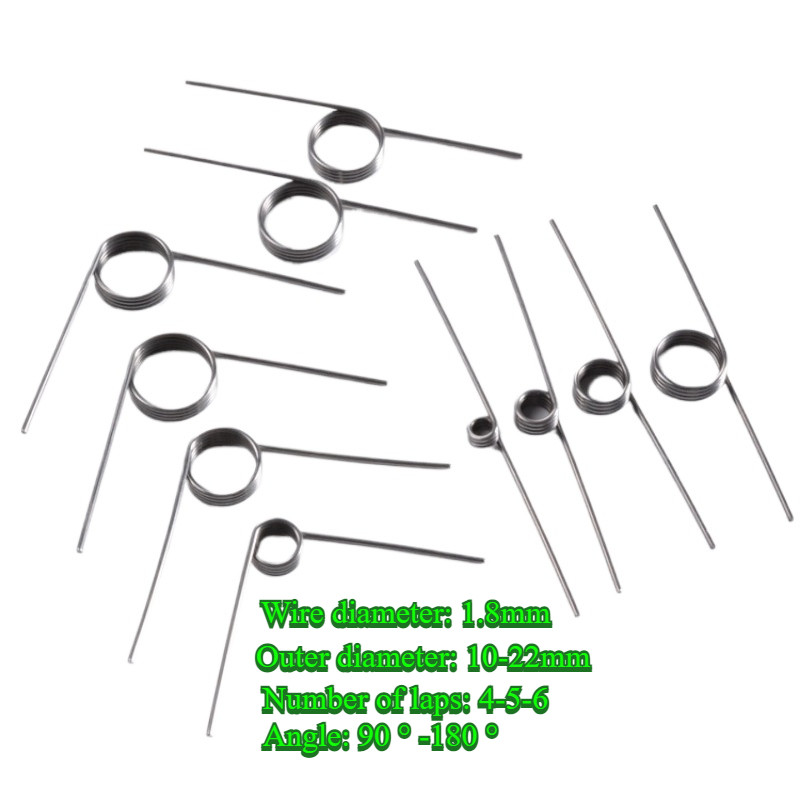 [MDX] Wire Diameter 1.8mm Torque Spring Rotating Left Right Torque Long ...
