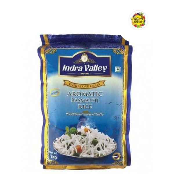 Indra Valley Aromatic Basmati Rice 1kg | Shopee Malaysia