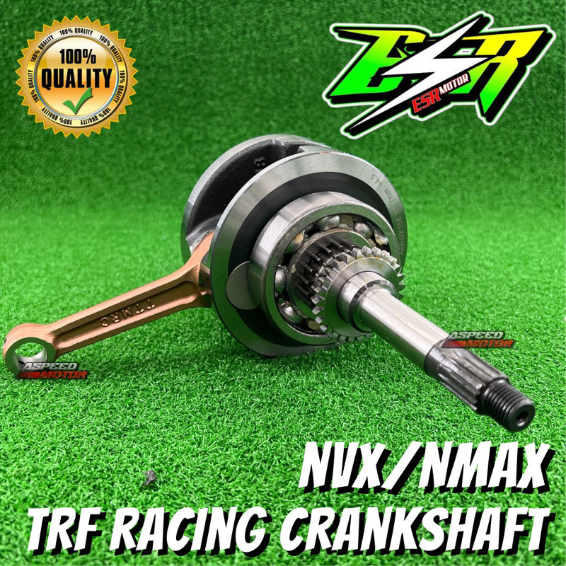 100%ORIGINAL TRF RACING CRANKSHAFT BY ESR MOTOR RED LEO NVX NMAX 2.0mm ...