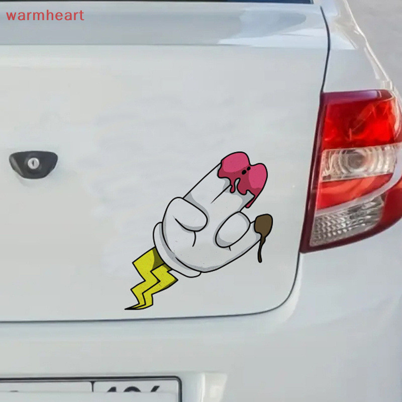 (warmheart) Waterproof Vinyl Decal For Shocker Hand Sign Car Sticker ...