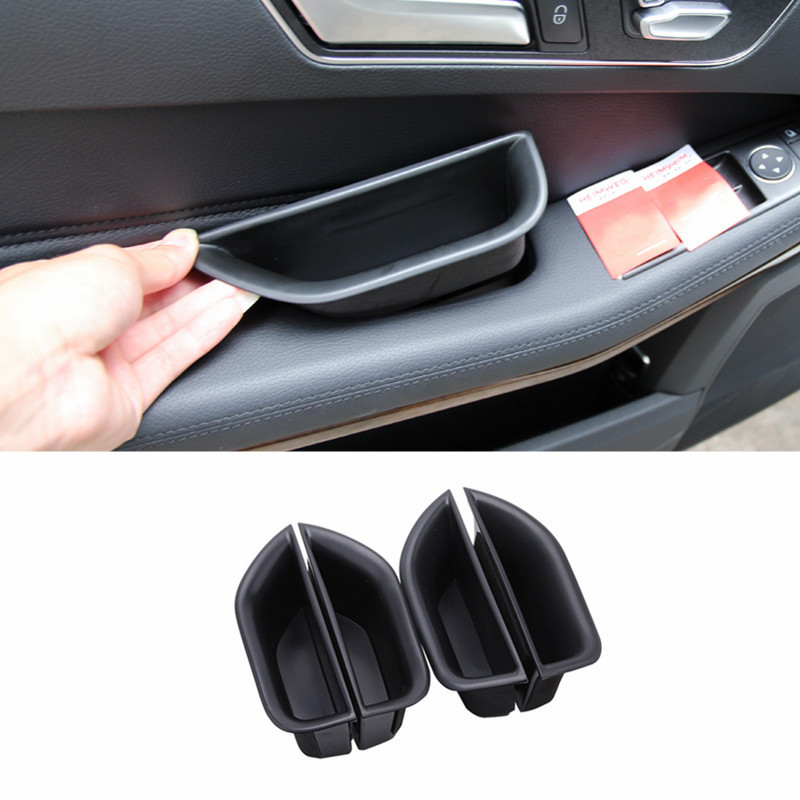 Car Door Handle Container Holder Tray Storage Box For Mercedes Benz E ...