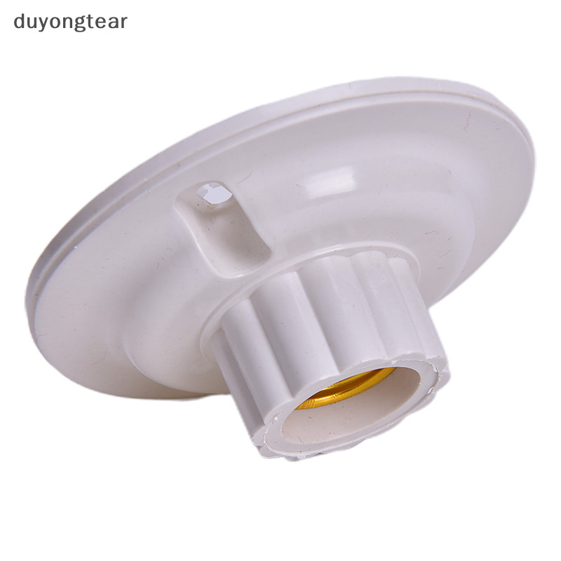 (duyongtear） E27 LED Light Bulb Holder Round Socket E27 Base Hanging ...