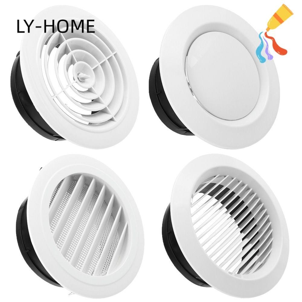 LY Durable Air Vent Round Extract Valve Grille Ducting Ventilation ...