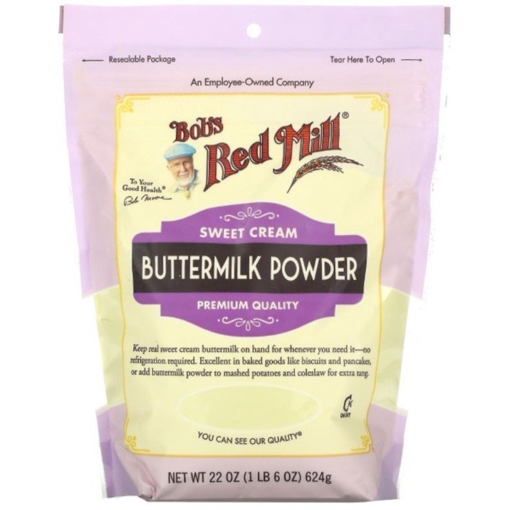 Bob's Red Mill, Buttermilk Powder, Sweet Cream, 22 oz (624 g) | Shopee ...