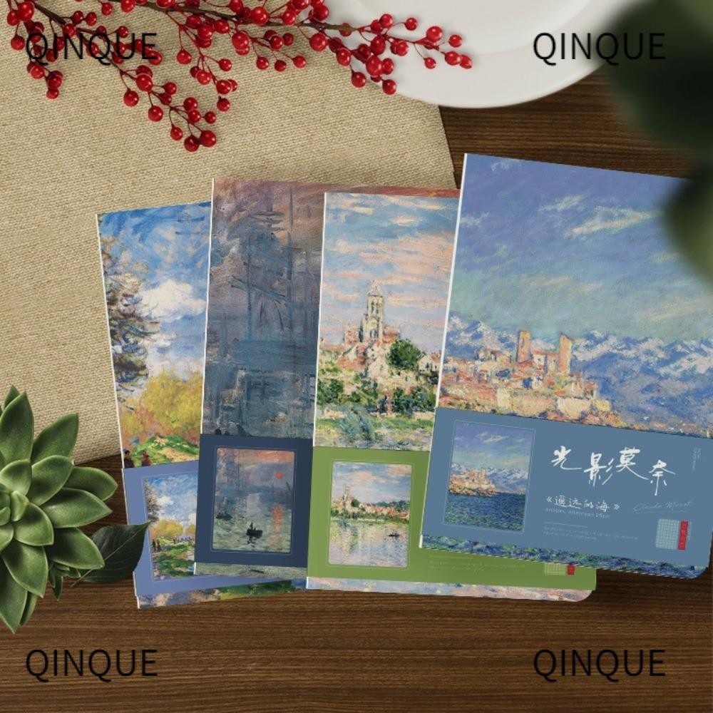 QQIN 80sheets/Book Blank Inner Page, Not Easily Damaged Paper A5 ...